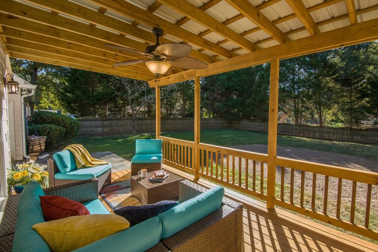 Open Porches for Georgia Homes North of Atlanta