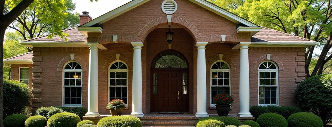 Benefits of an Arched Roof Portico for Your Atlanta Home